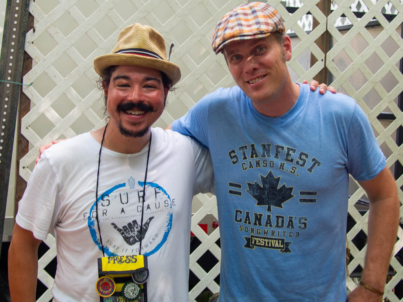 Shaun Smith and singer-songwriter Dave Gunning talk after The High Note ...